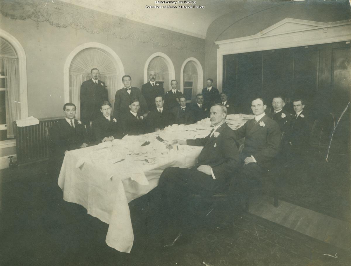 Newspaper reporters, editors, Portland, ca. 1913 - Maine Memory Network