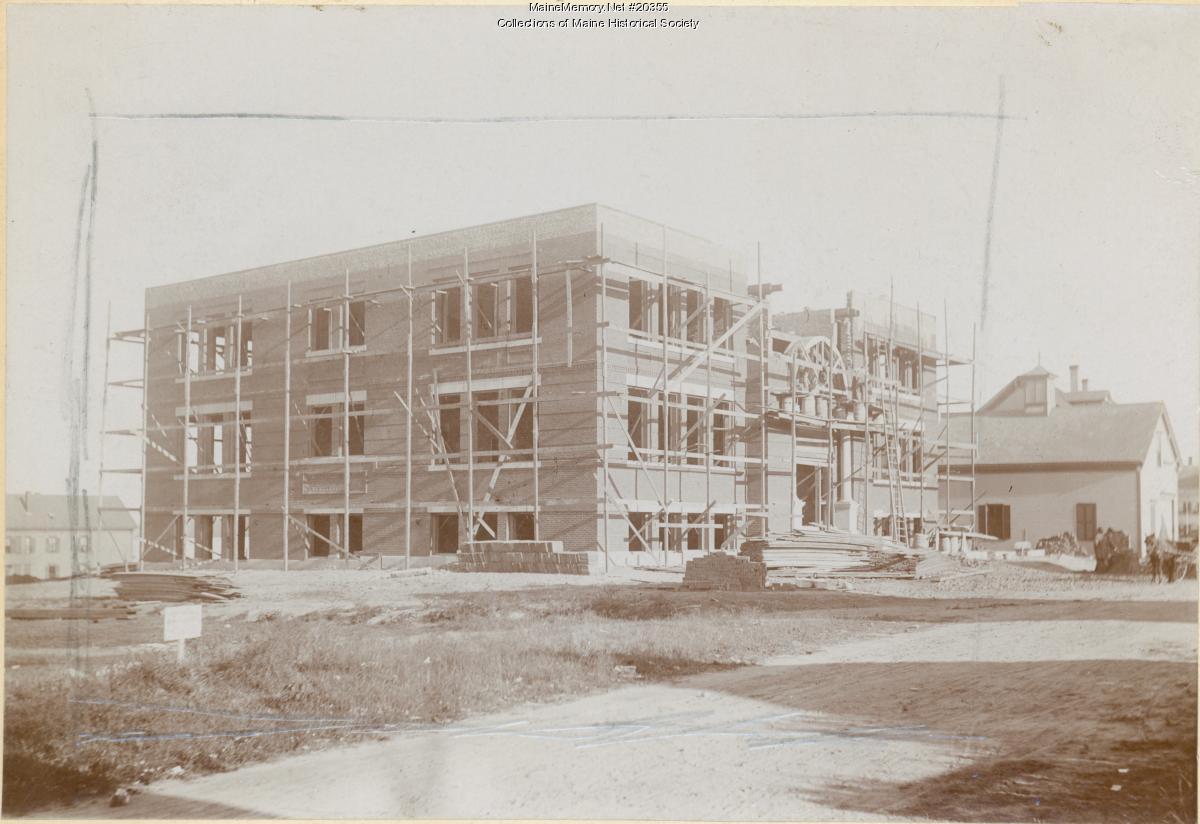 Emerson School, Portland, 1898 - Maine Memory Network