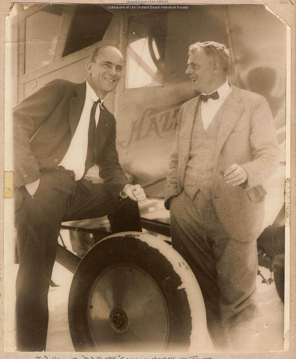 J. D. Hall of 'Old Glory' crew, Harry M. Jones, Old Orchard Beach, 1927 ...