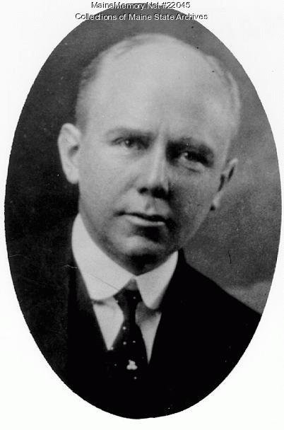 Percival P. Baxter, Portland, 1921 - Maine Memory Network