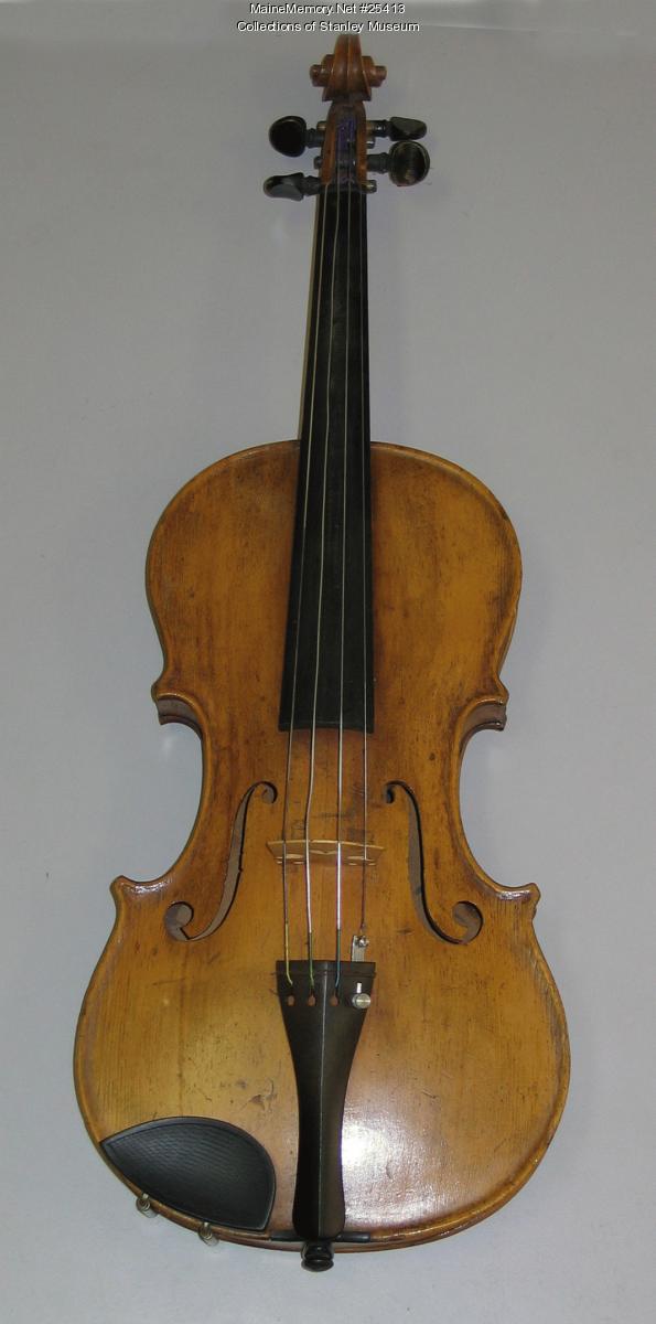 Freelan Oscar Stanley Violin, 1865 - Maine Memory Network