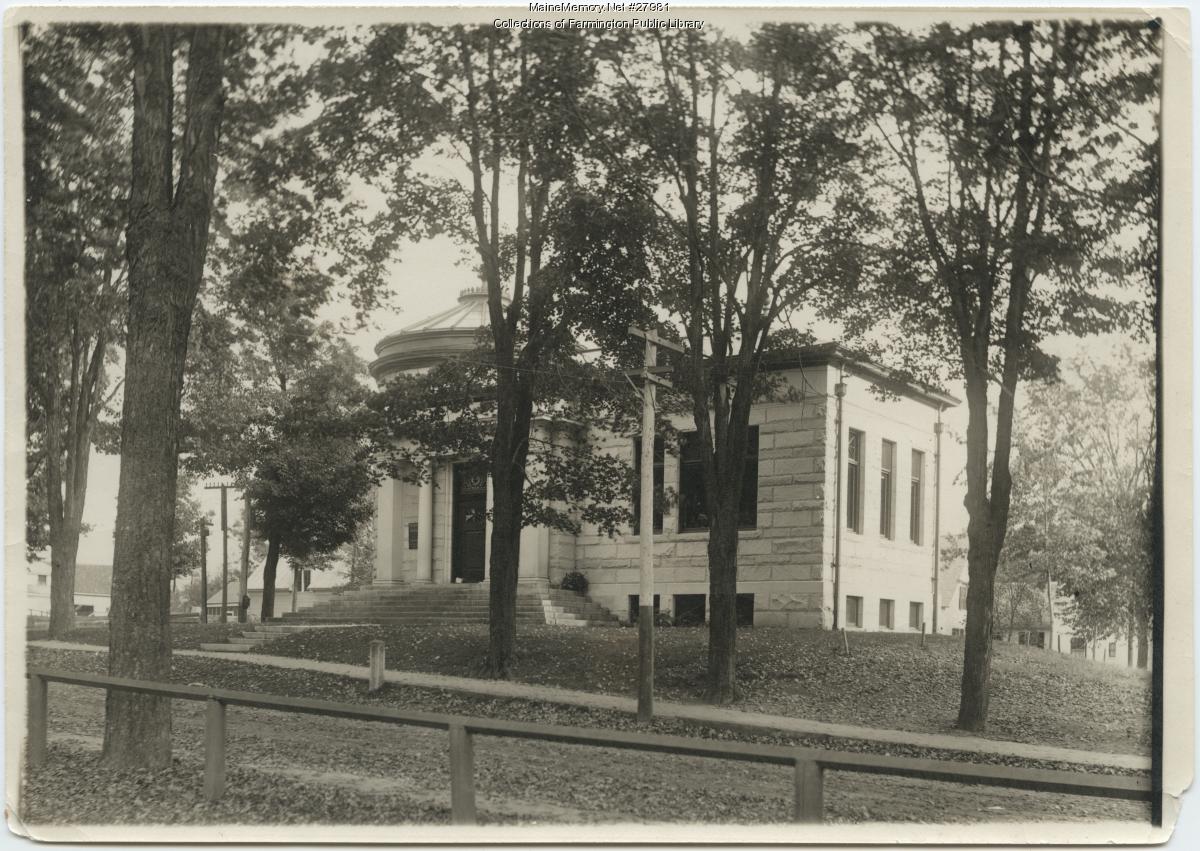 Farmington Public Library, 1916 - Maine Memory Network