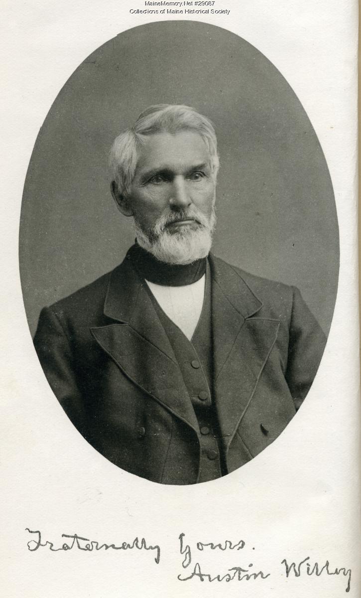 Austin Willey, Portland, ca. 1885 - Maine Memory Network
