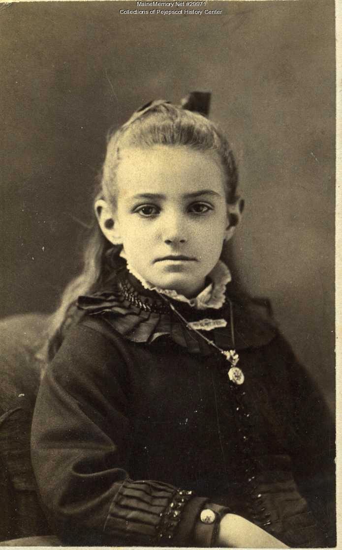 Alice S. Dunning, Brunswick, ca. 1880 - Maine Memory Network