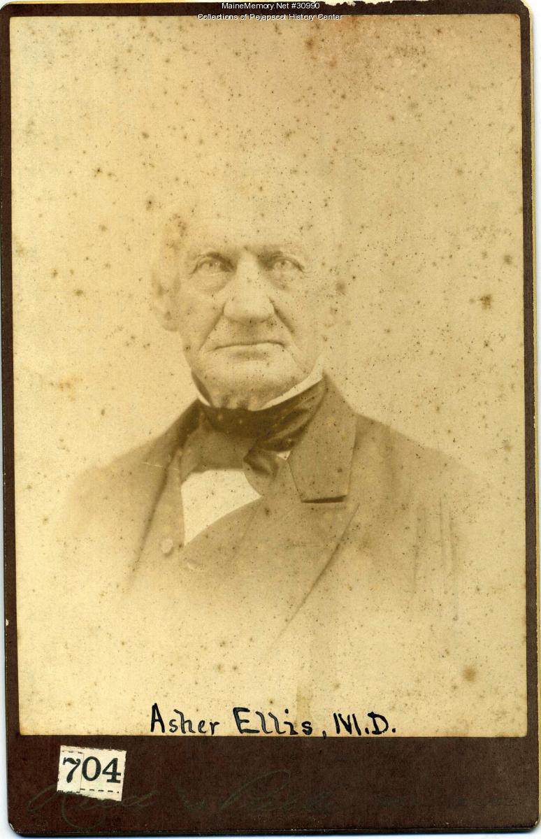 Asher Ellis, Brunswick, ca. 1870 - Maine Memory Network