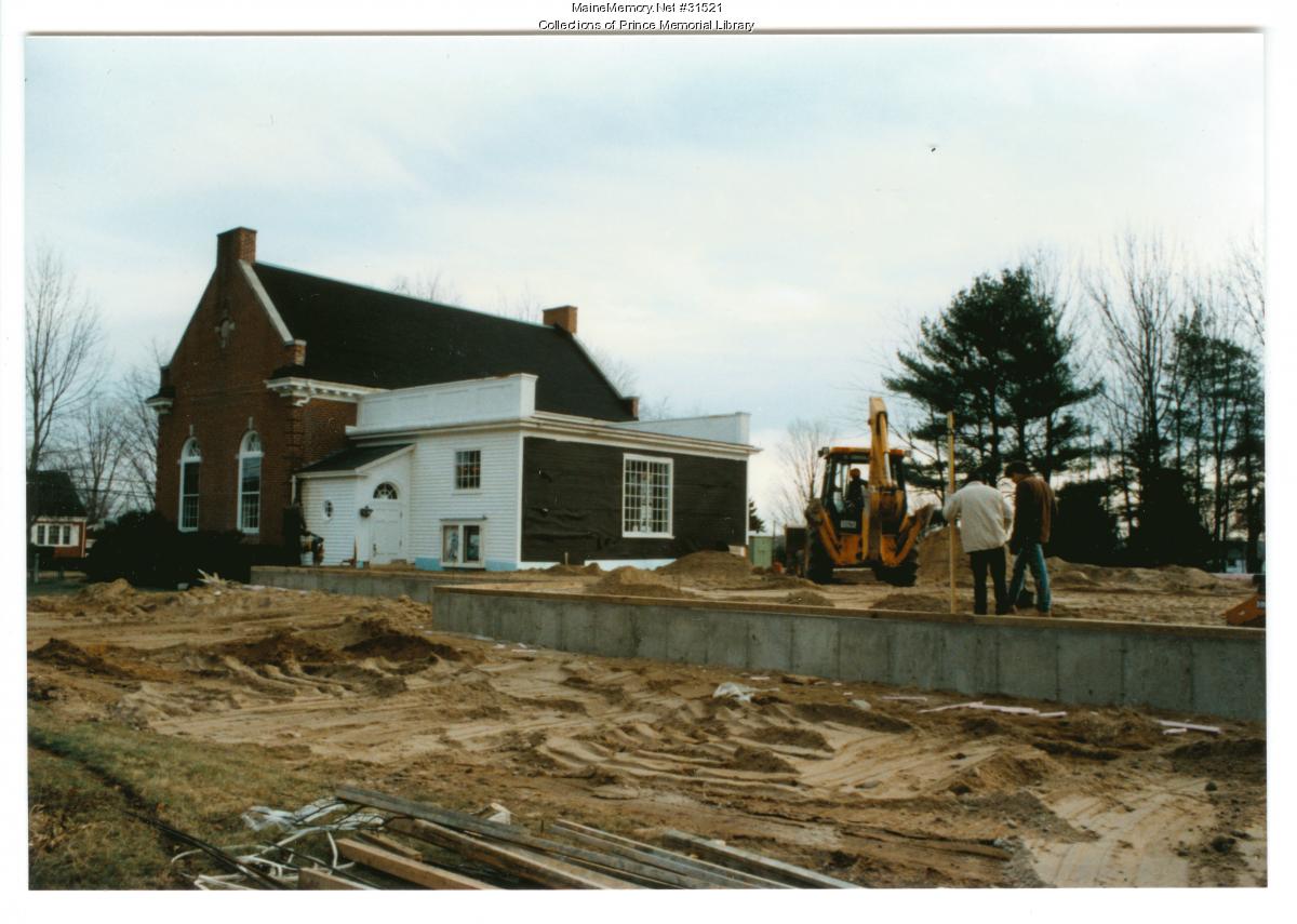 Prince Memorial Library, Cumberland, 1985 - Maine Memory Network