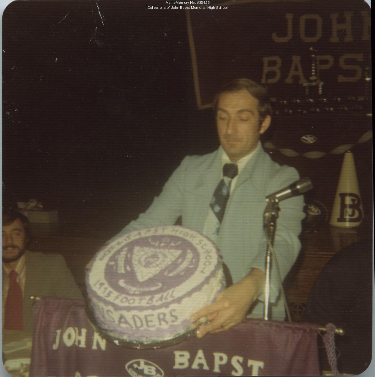 John Bapst High School Football Class C State Championship cake, Bangor ...
