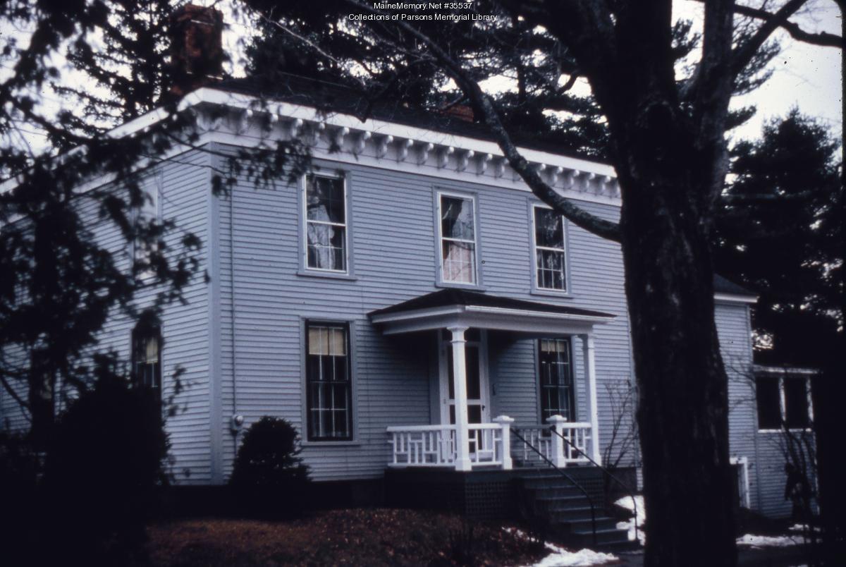 Lord homestead, Alfred, ca. 1970 - Maine Memory Network