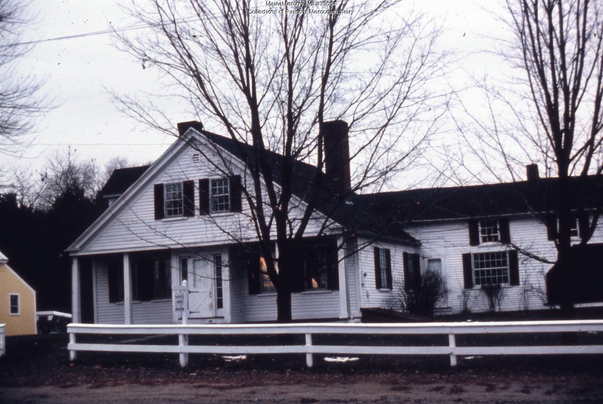 Tripp Homestead, Alfred, ca. 1970 - Maine Memory Network