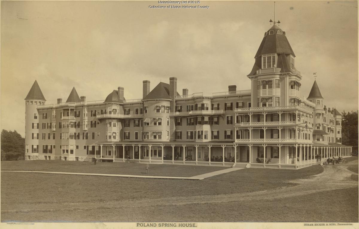 Poland Spring House, Poland Spring, ca. 1909 - Maine Memory Network