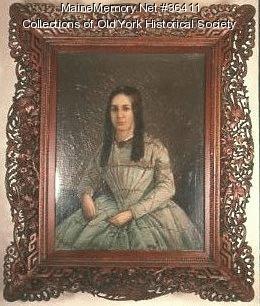 Portrait of Louise Caroline (Wilcox) Putnam, York, ca. 1856 - Maine ...