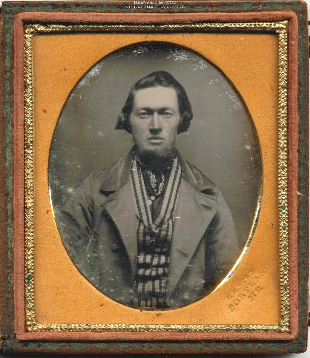 Howe daguerreotype, Portland, ca. 1850 - Maine Memory Network