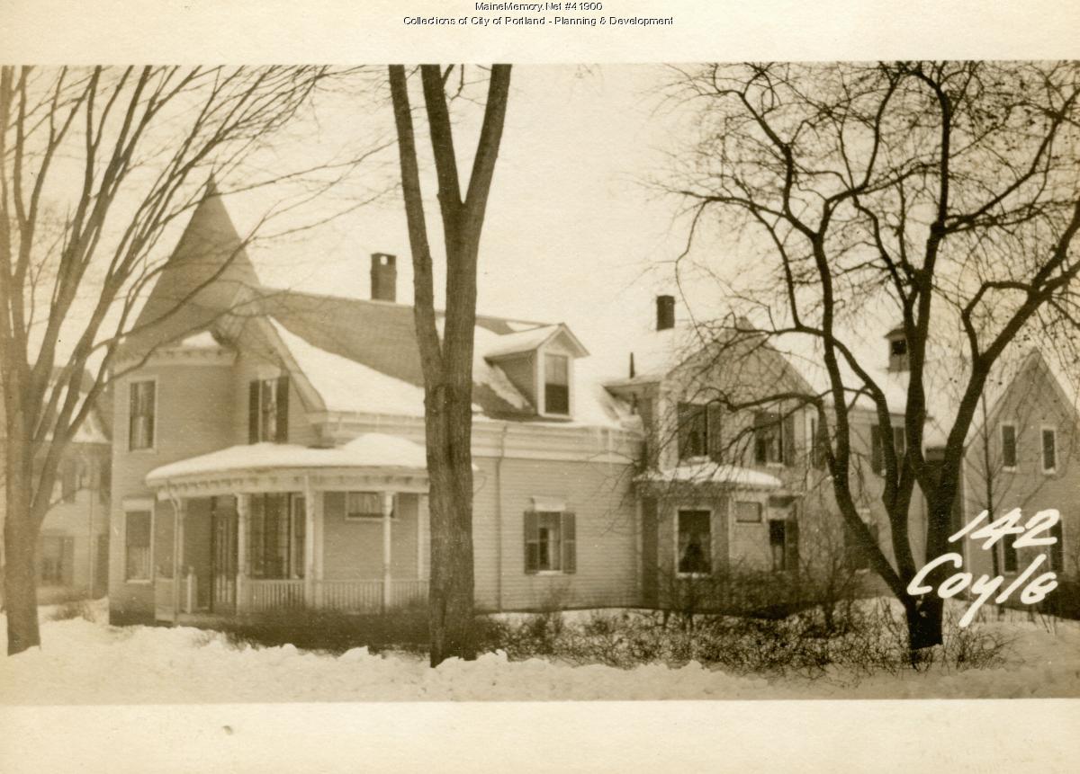 142 Coyle Street, Portland, 1924 - Maine Memory Network