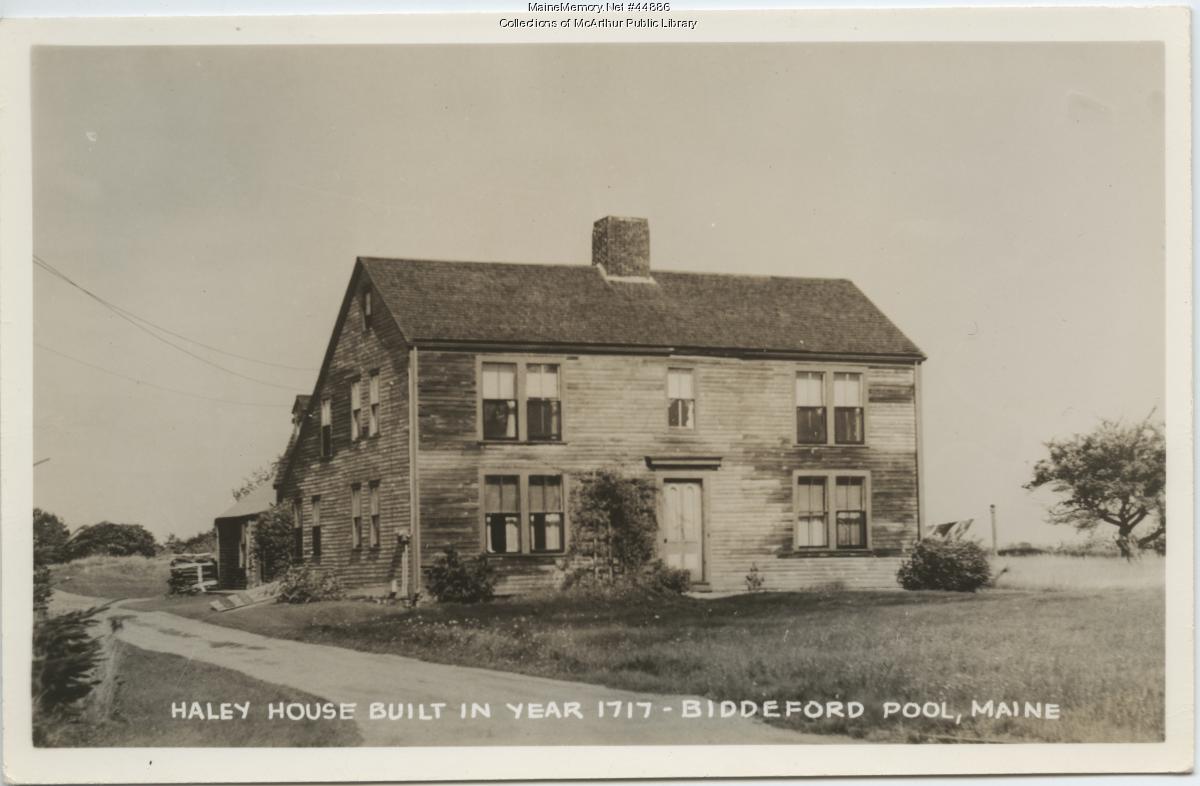 Haley House, Biddeford Pool, ca. 1910 - Maine Memory Network