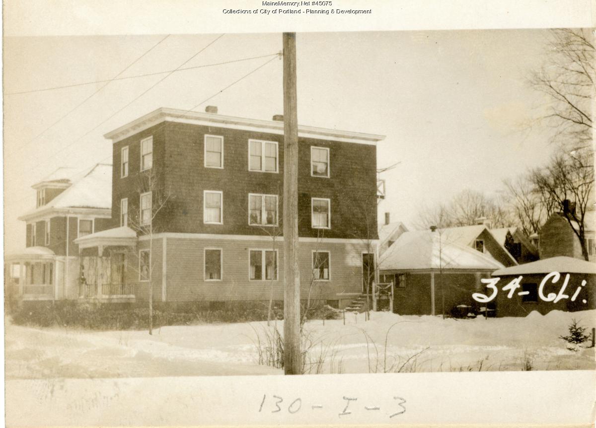 34 Clinton Street, Portland, 1924 - Maine Memory Network