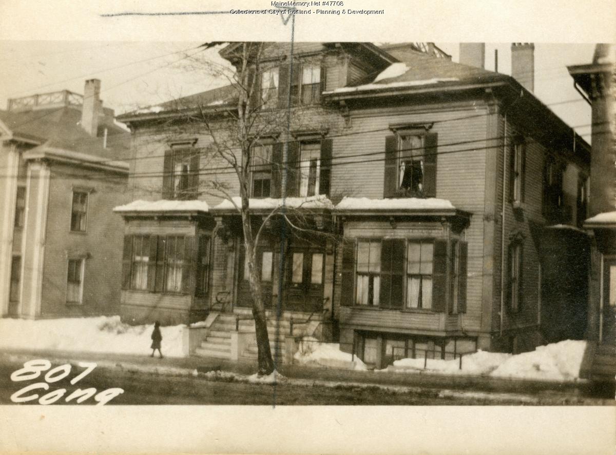 807-809 Congress Street, Portland, 1924 - Maine Memory Network