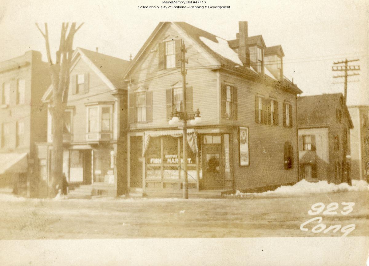 923 Congress Street, Portland, 1924 - Maine Memory Network