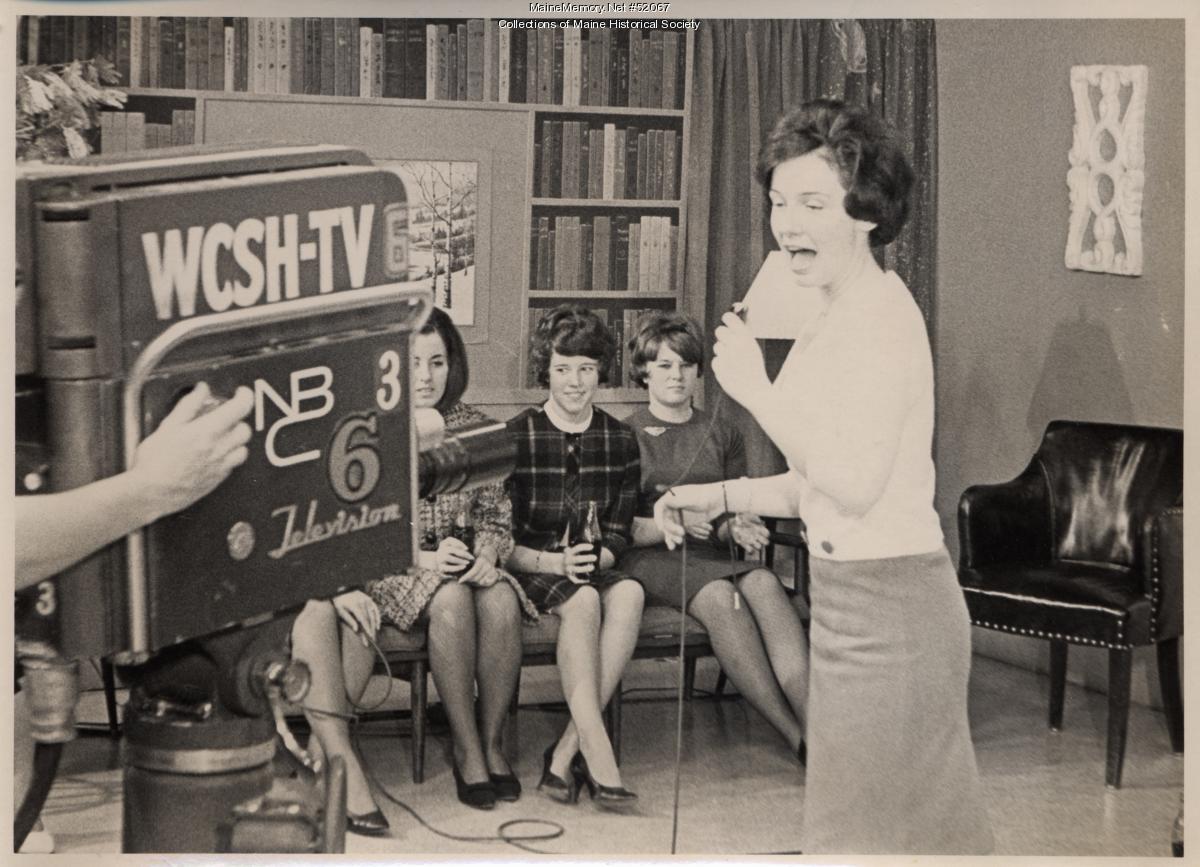 Ellen Warren, 'Dave Astor Show,' Portland, ca. 1963 - Maine Memory Network