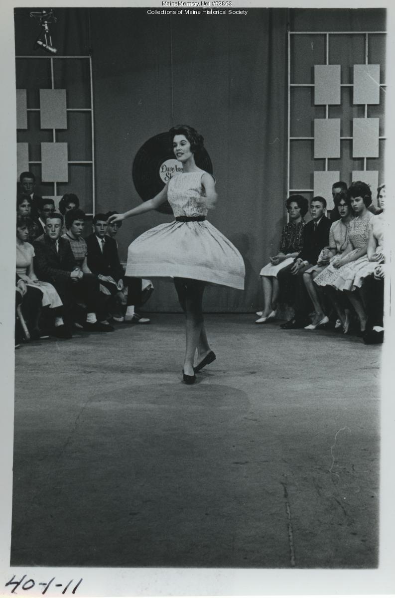 Ellen Warren on 'Dave Astor Show,' ca. 1962 - Maine Memory Network