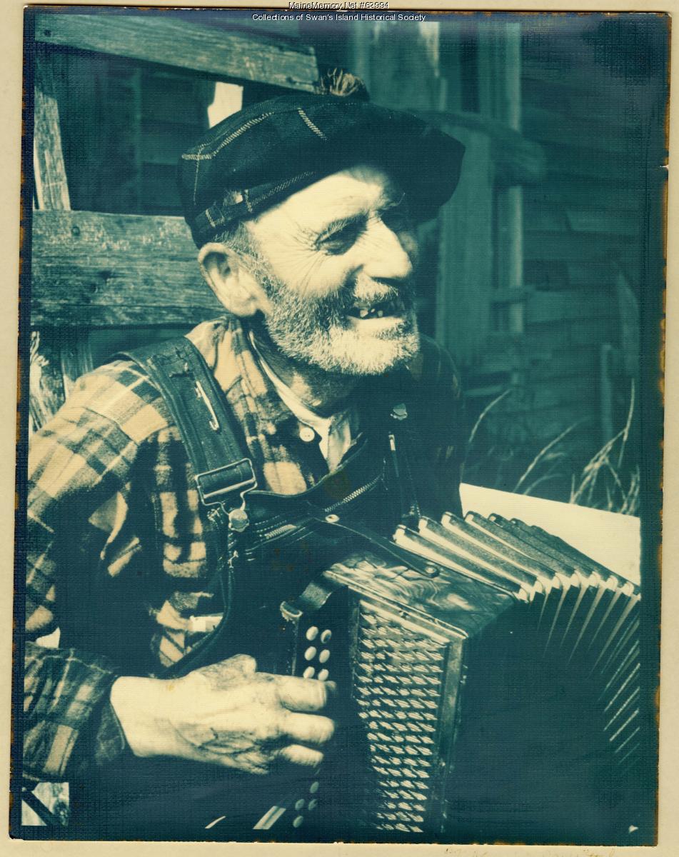 Clyde Torrey, Swan's Island, ca. 1970 - Maine Memory Network