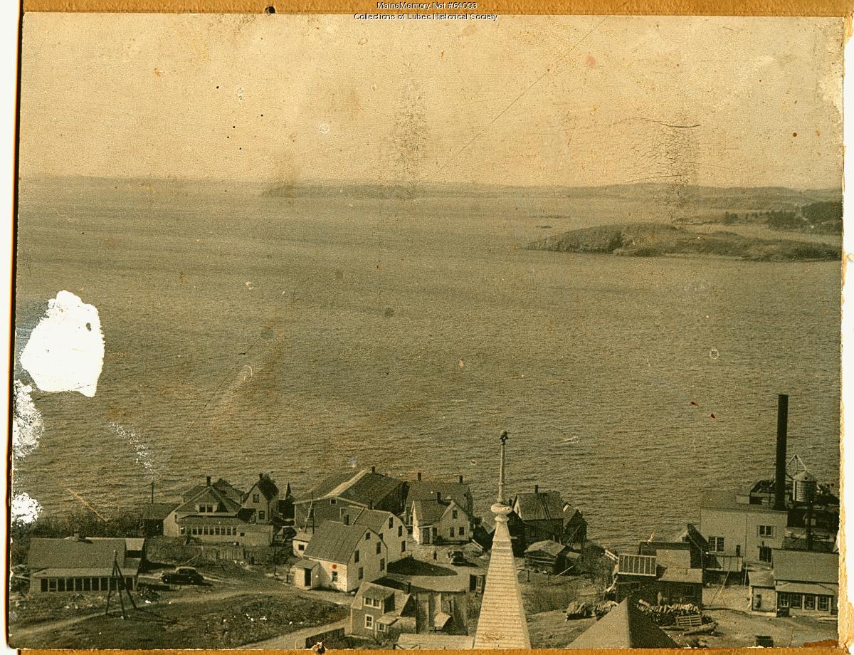 Residences, Johnson Bay, and Dudley Island, Lubec, ca. 1950 - Maine ...