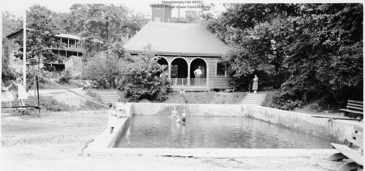 Macomber Playground, Augusta, ca. 1935 - Maine Memory Network
