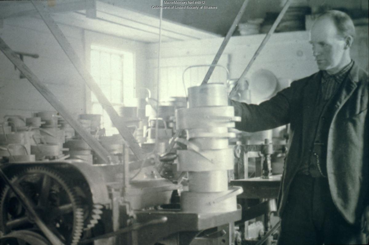 Elder Delmer Wilson, Sabbathday Lake Shaker Village, ca. 1905 - Maine ...