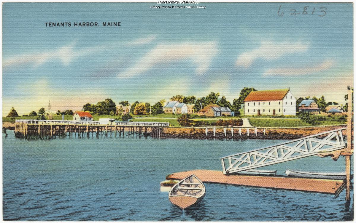Tenants Harbor, ca. 1938 - Maine Memory Network