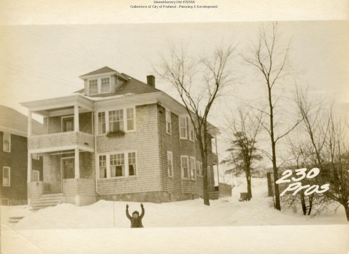 230 Prospect Street, Portland, 1924 - Maine Memory Network