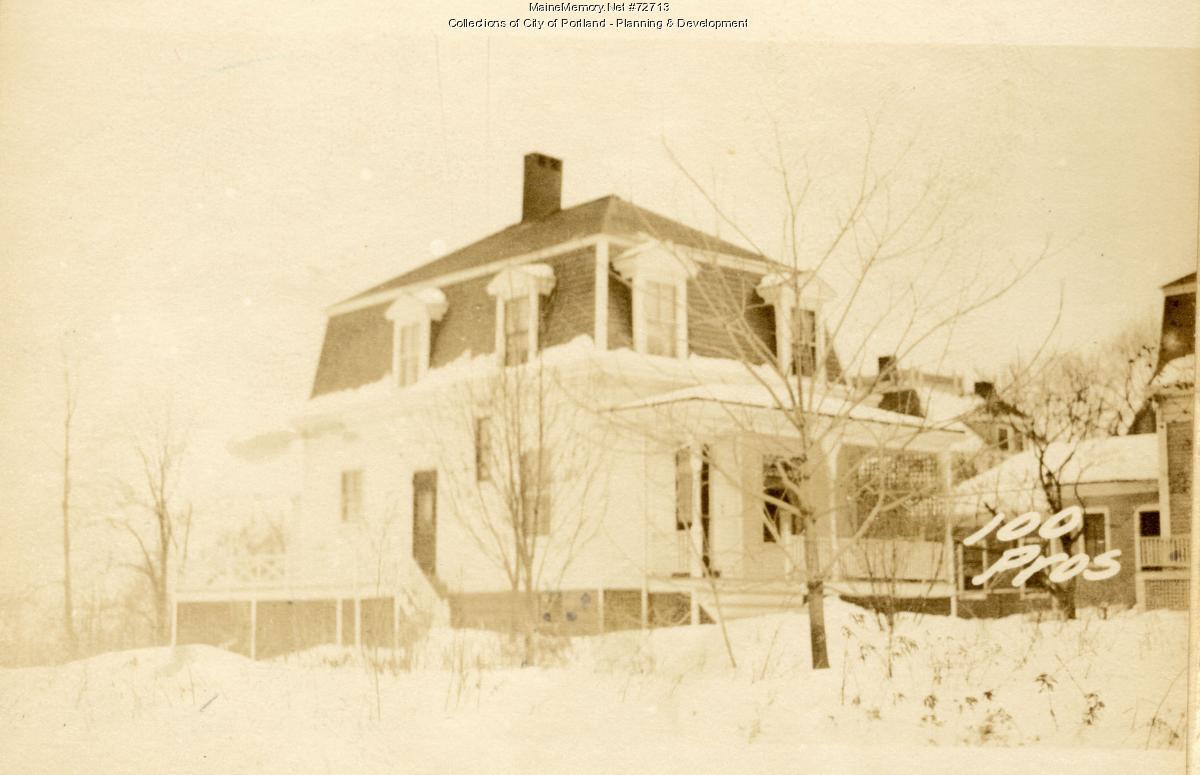 100 Prospect Street, Portland, 1924 - Maine Memory Network