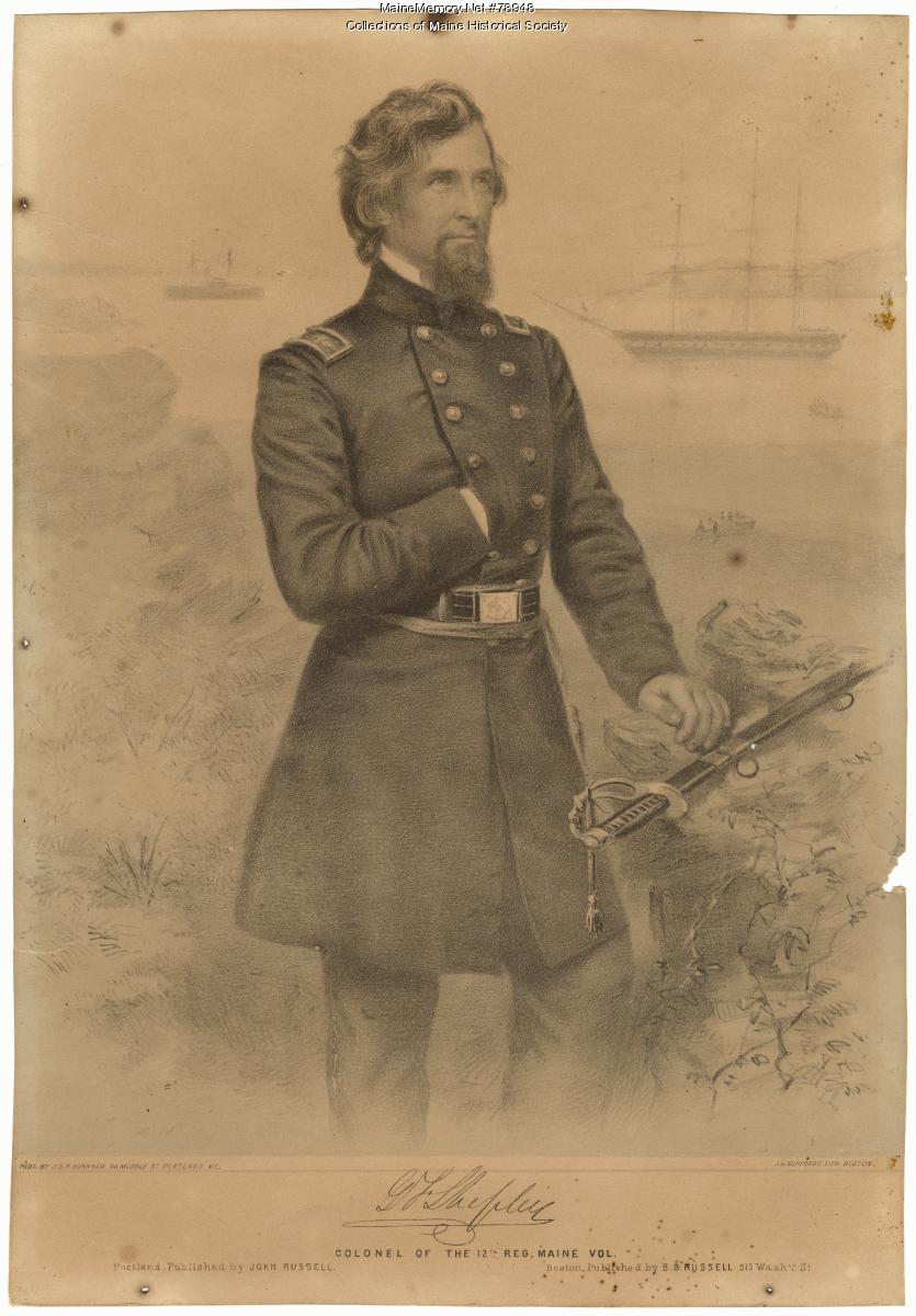 Col. George F. Shepley, ca. 1861 - Maine Memory Network