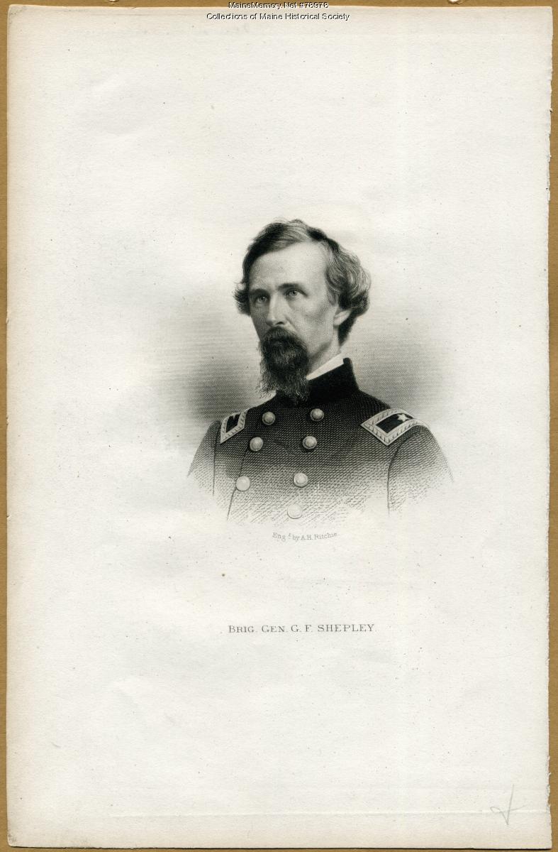 Brig. Gen. George F. Shepley, ca. 1863 - Maine Memory Network