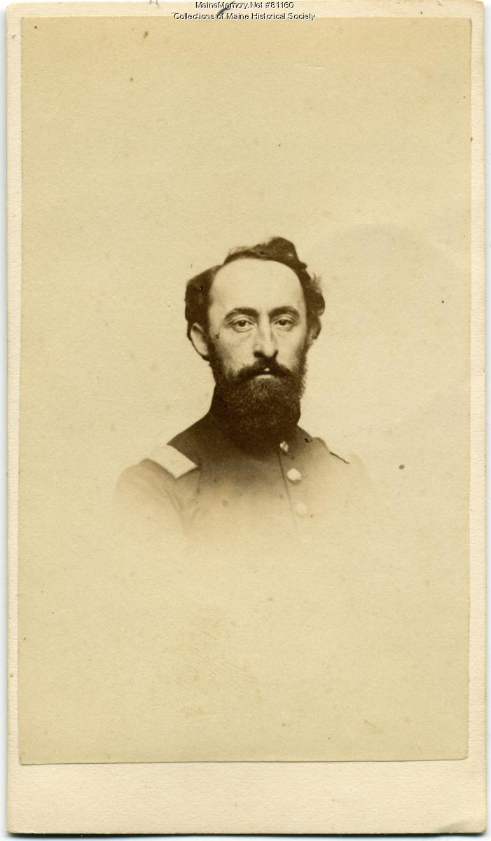 Capt. Samuel T. Keene, 20th Maine, ca. 1863 - Maine Memory Network
