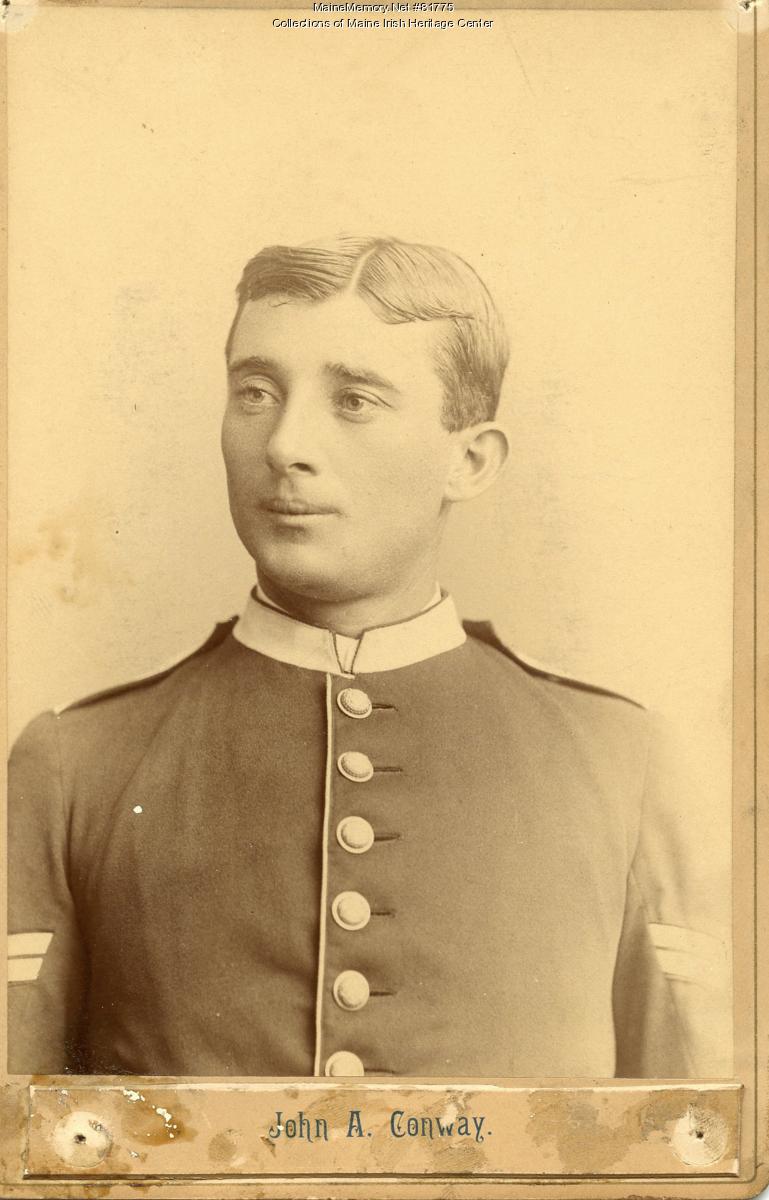 John A. Conway, Portland, ca. 1890 - Maine Memory Network