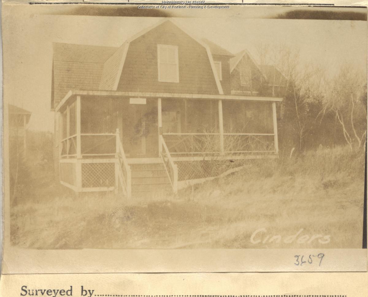 Redden property, n. Side Prop. Third Street, Peaks Island, Portland ...
