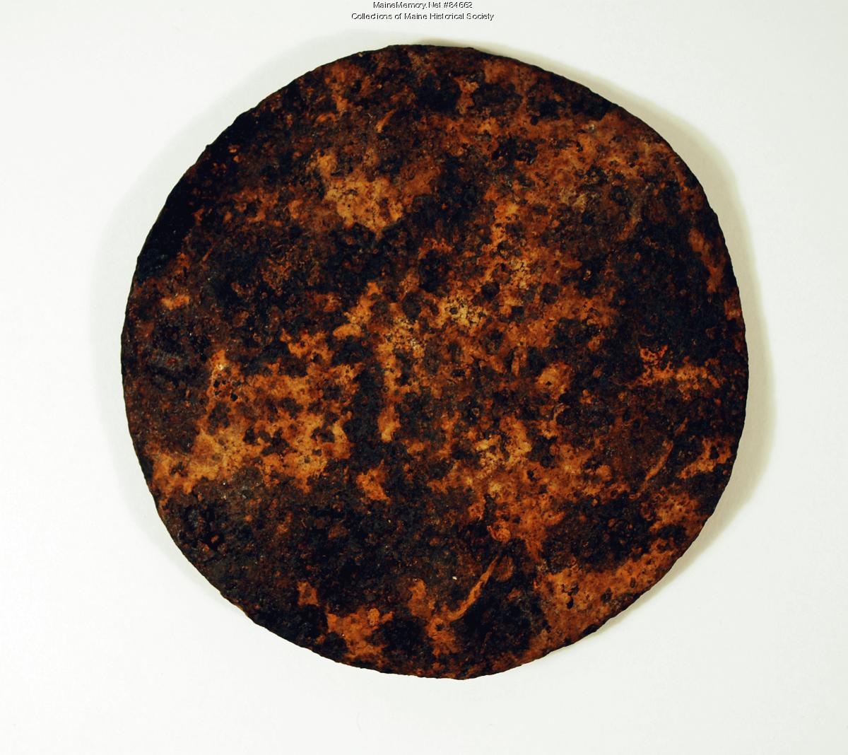 Battle of Gettysburg shell fragment, 1863 - Maine Memory Network