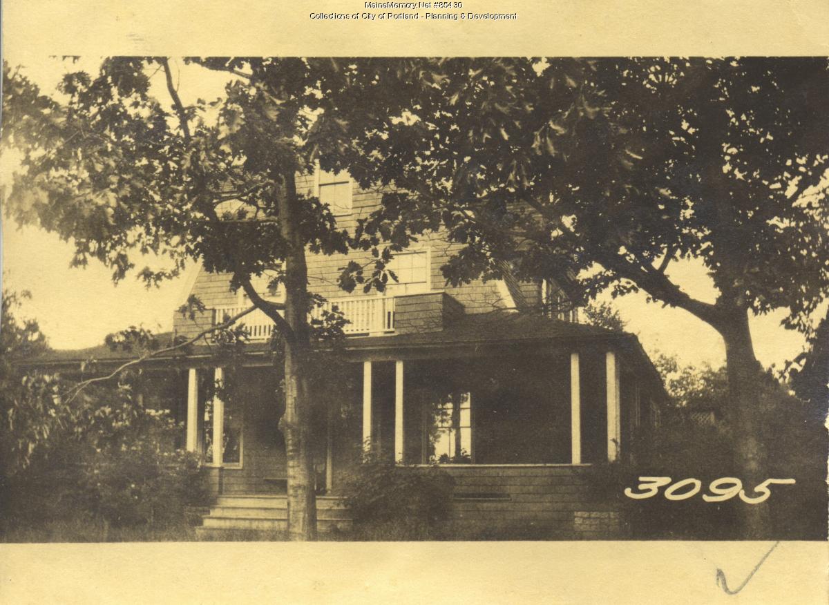 Allan property, E. side Cleeve Street, Great Diamond Island, Portland ...