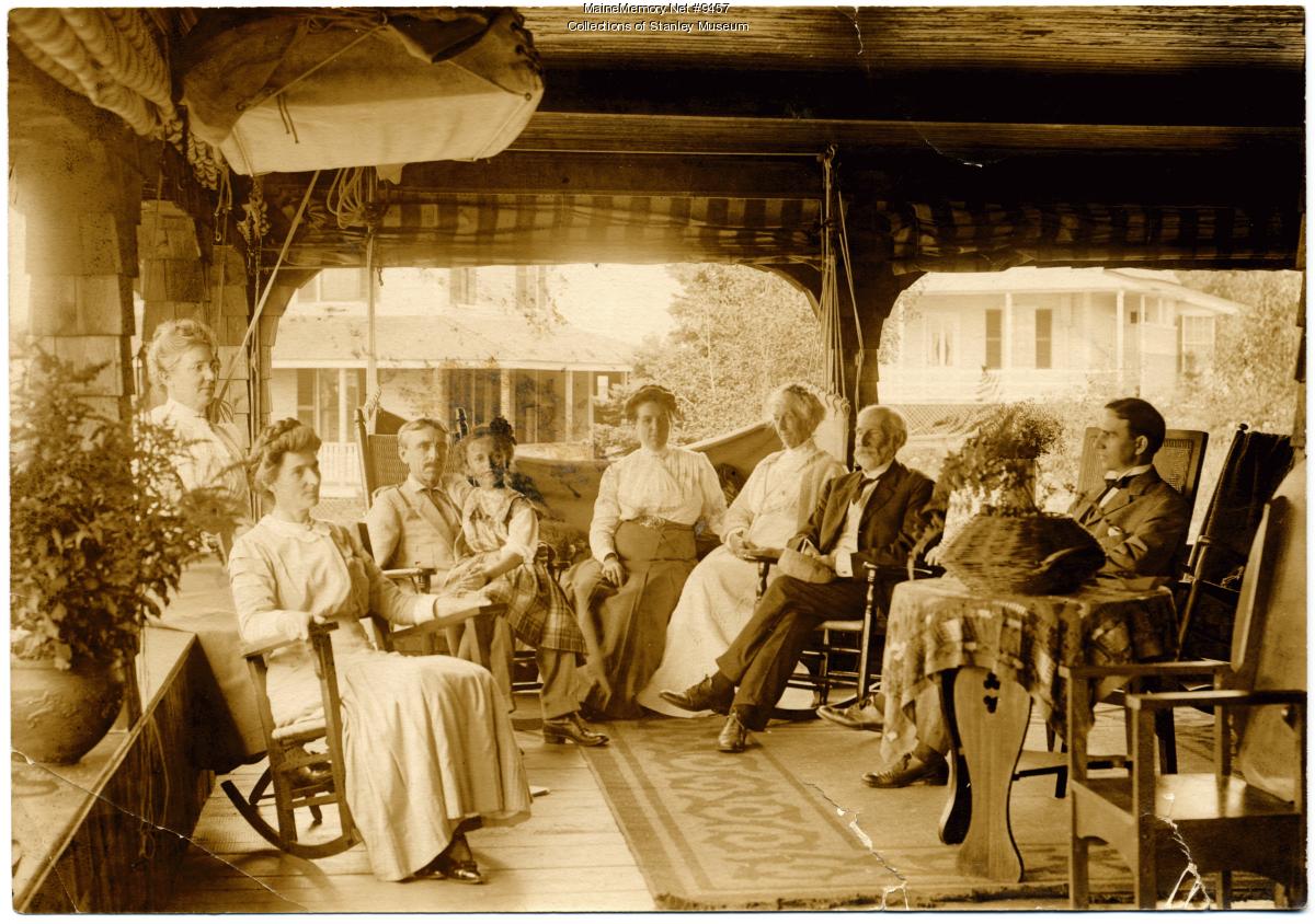 Dingley Family, Squirel Island, ca. 1912 - Maine Memory Network