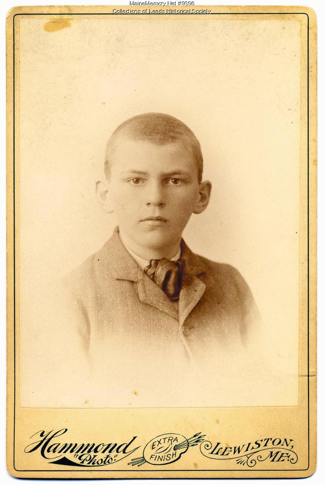 Daniel Frank Davis Russell, ca. 1889 - Maine Memory Network