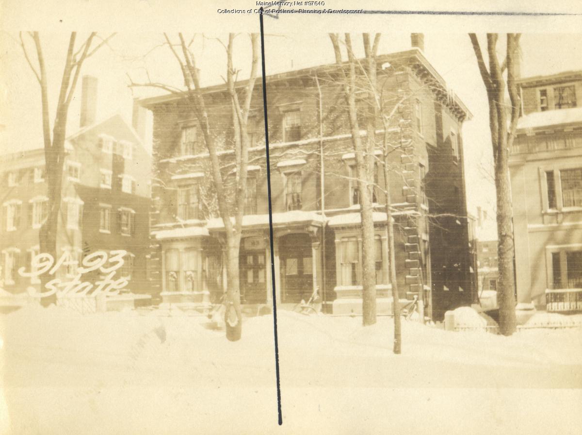 91 State Street, Portland, 1924 - Maine Memory Network