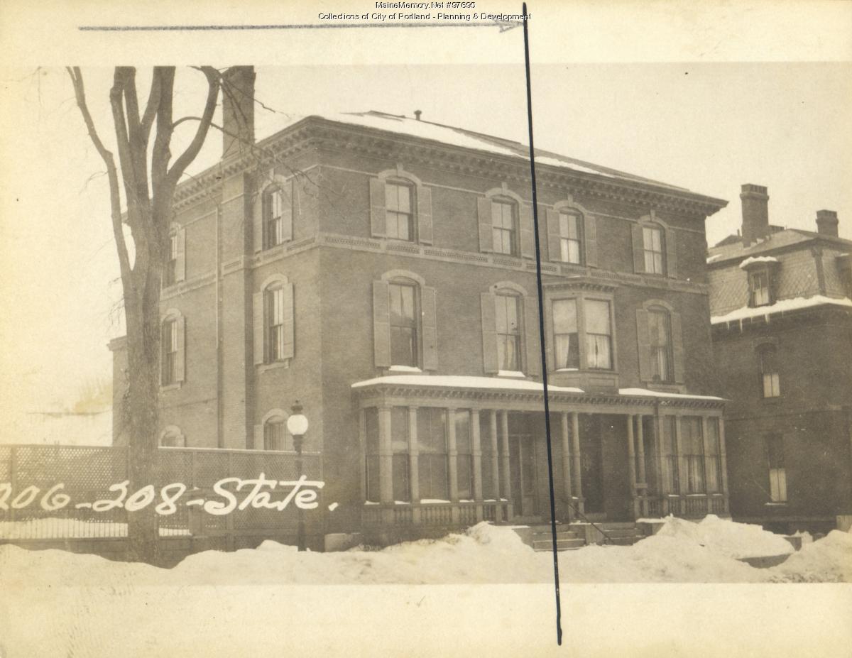 204-206 State Street, Portland, 1924 - Maine Memory Network